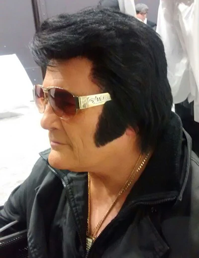 Order a personalised video from Martin Fox as Elvis